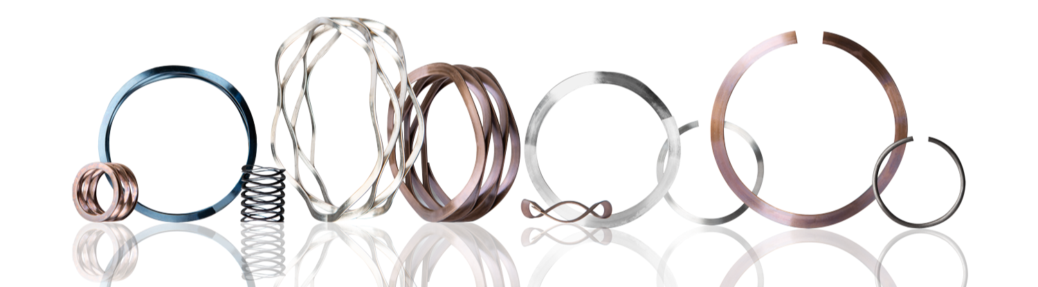 Rotor Clip | Small Diameter Wave Springs